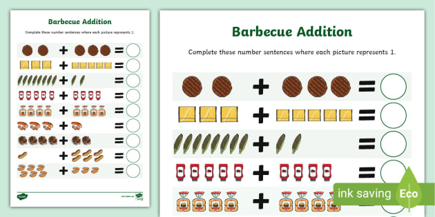 👉 Barbecue Counting Activity (teacher made)