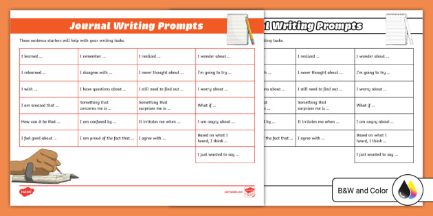 Eighth Grade Writing Prompts | twinkl.com