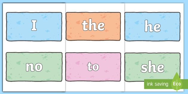 Tricky Words Word Cards - Primary Resources (teacher made)