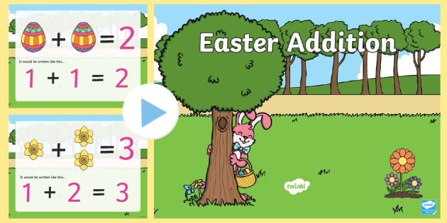 Easter Addition PowerPoint (teacher made)