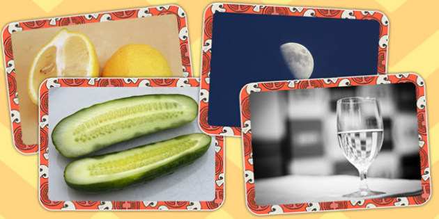 Real Life Halves Display Photos - photo, displays, fractions
