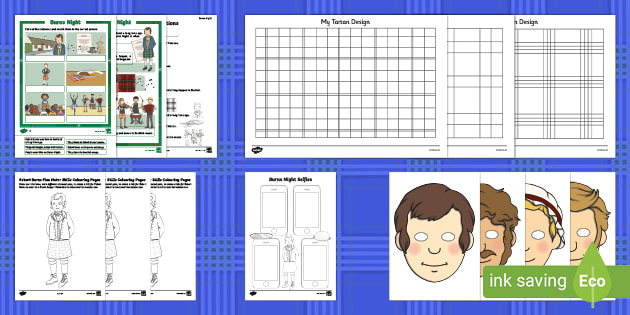 Robert Burns Early Level Resource Pack (Teacher-Made)