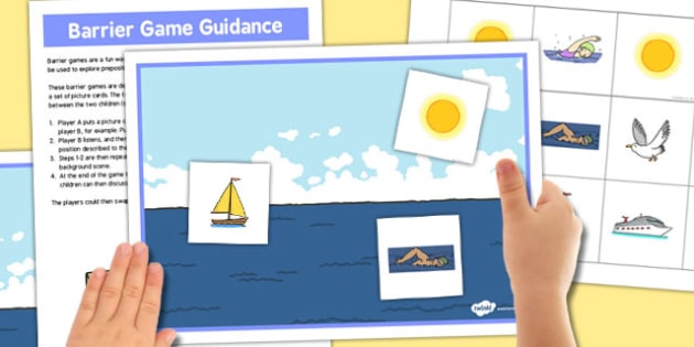 Sea Barrier Game (teacher made)