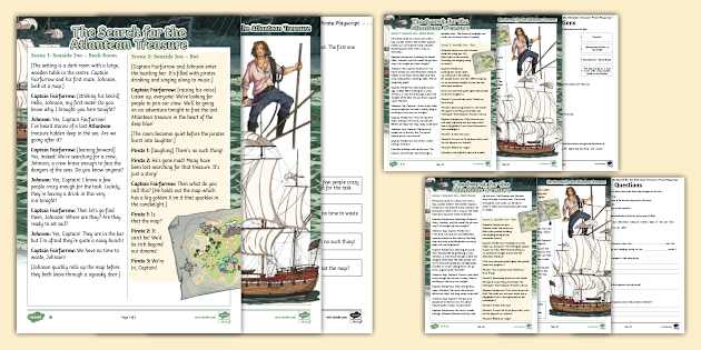 Reading Comprehension Pirates | twinkl.com.au