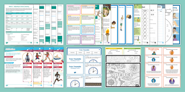 FREE! - Year 5 Term 3 Week 3 Remote Home Learning Pack | Twinkl
