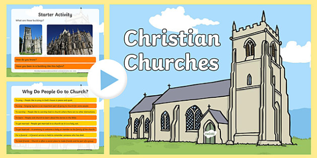 KS1 Church PowerPoint Pictures Of Inside A Christian Church