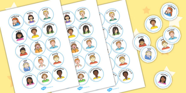 Emotion Discs (teacher made)