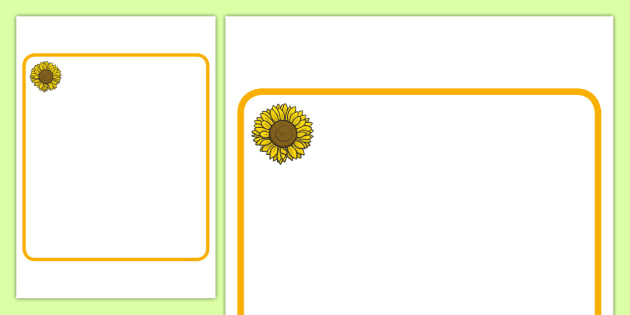 FREE! - Sunflower Themed Editable Classroom Area Display Sign