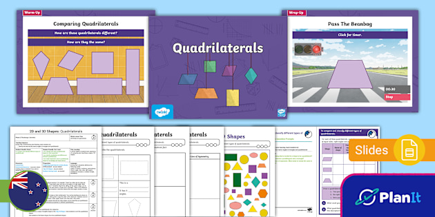 3d Shapes Quadrilaterals