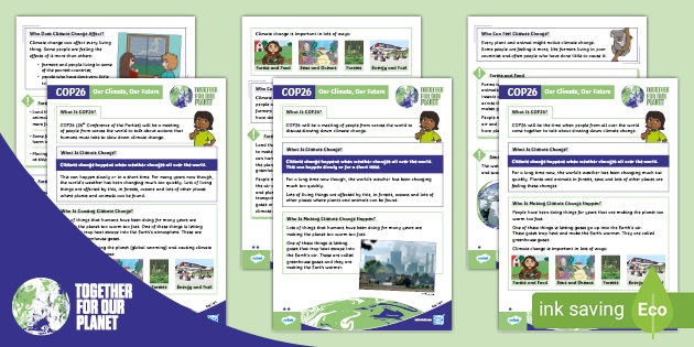 Climate Change Fact Sheets | twinkl.co.uk