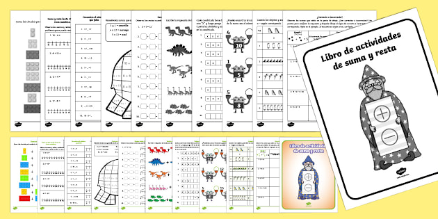 Hojas De Trabajo Que Relacionan La Suma Y La Resta