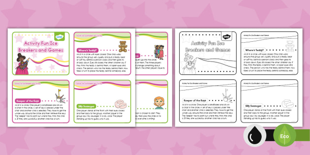 Back to School Ice Breaker Cards (teacher made)