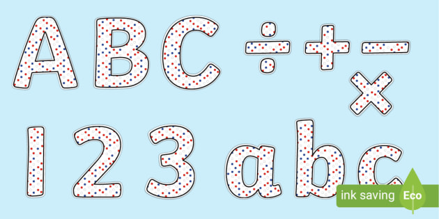 White Display Letters | twinkl.com.au