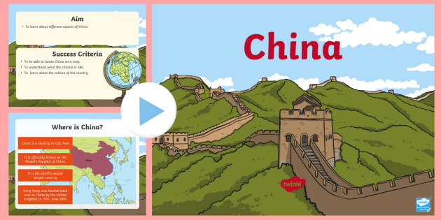 China Information PowerPoint (teacher made)