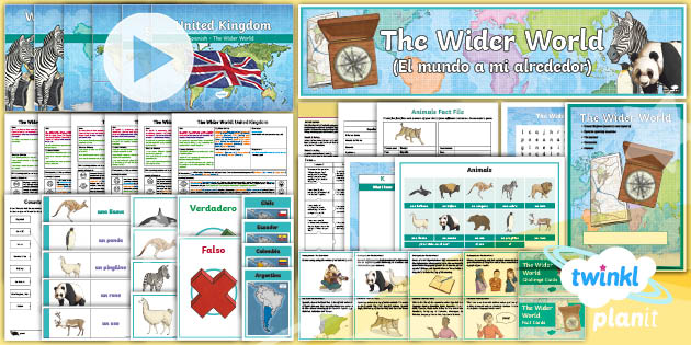 👉 PlanIt Year 4 Spanish Lesson Plans Pack: The Wider World