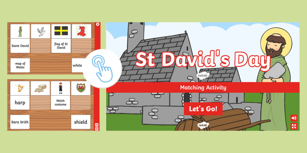 St David's Day Matching Cards