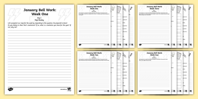 Bellwork 40+ Bell Work Ideas For Every Class Teach 4 The Heart