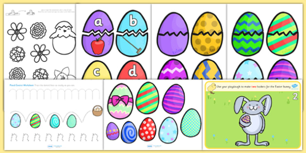 Easter Activity Pack EYLF (teacher made)