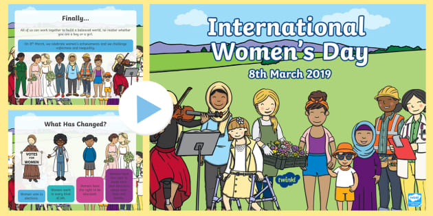 KS1 International Womens Day PowerPoint