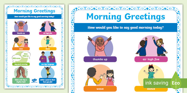 Socially Distanced Greetings for Bubbles Display Poster