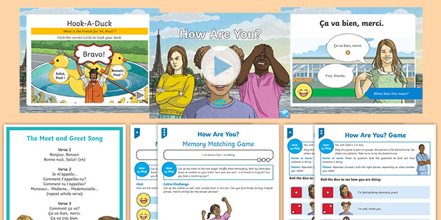 👉 Weekly Language Session 3: French How Are You?