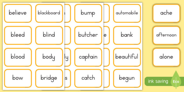 Dolch Words Fifth Grade Flashcards teacher Made Dolch Words Fifth Grade Flashcards teacher Made