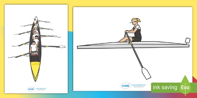 Editable Images Rowing