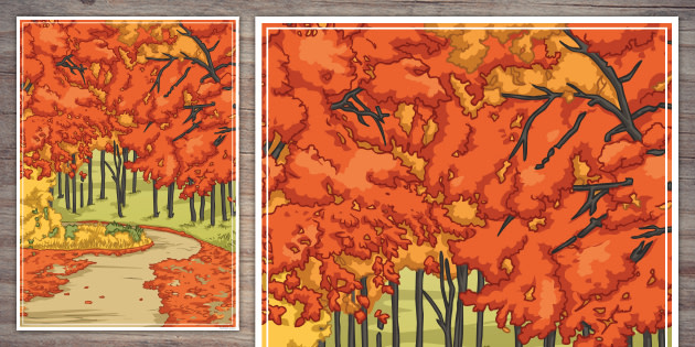 Autumn Forest Poster | Twinkl Party (teacher made)