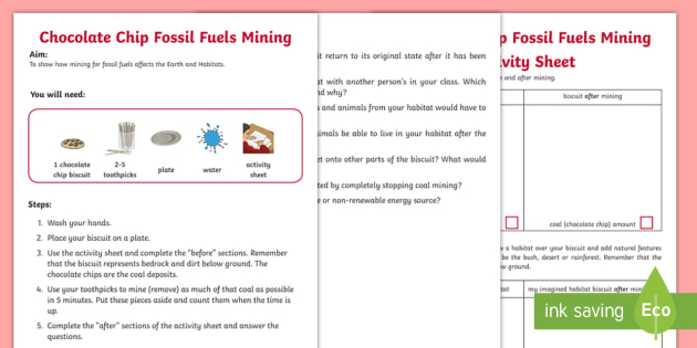 Chocolate-Chip Mining Experiment | Primary Science