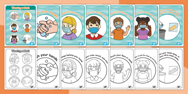 Wear Your Mask Classroom Posters | Printable Resource