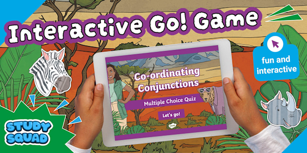 KS2 English Co-ordinating Conjunctions Multiple Choice Quiz