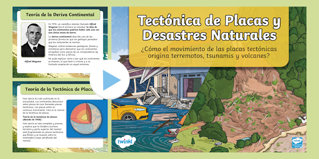 Tectónica De Placas, Terremotos Y Volcanes