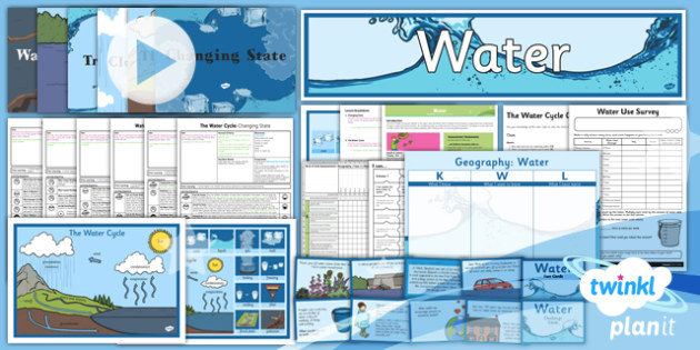 Geography: Water Year 4 Unit Pack