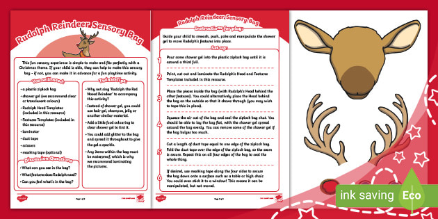 Christmas Rudolph • Twinkl.co.uk