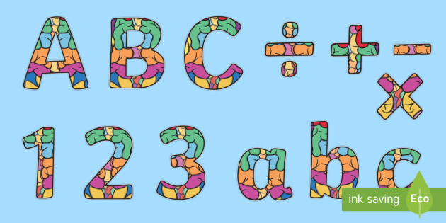 Growth Mindset Brain Themed Display Lettering (teacher made)