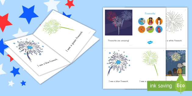 Fireworks Emergent Reader (teacher made)