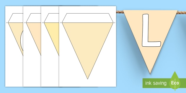 Our Learning Journey Neutral-Themed Display Bunting