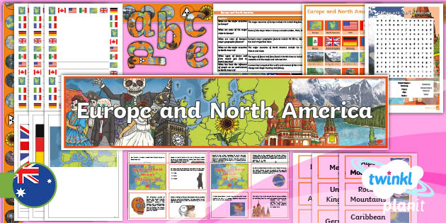 HASS Learning Resources | Europe and North America | Year 5