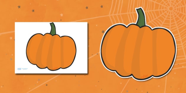 Editable Halloween Pumpkin (A4) - Editable Halloween Pumpkin