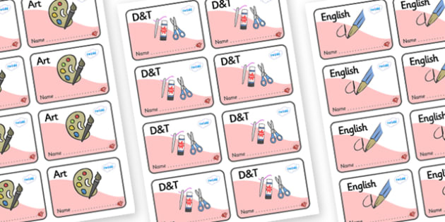 FREE! - Ruby Themed Editable Book Labels (teacher made)