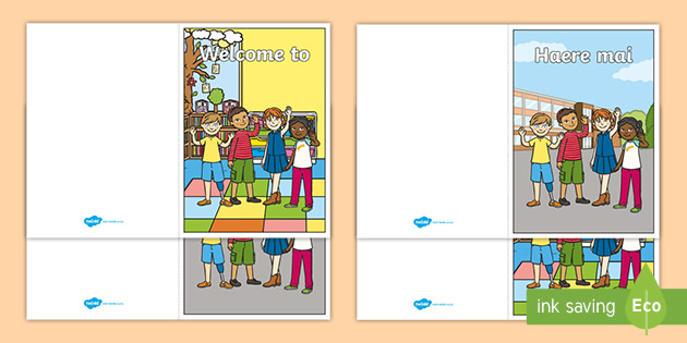 Welcome Cards (teacher made)