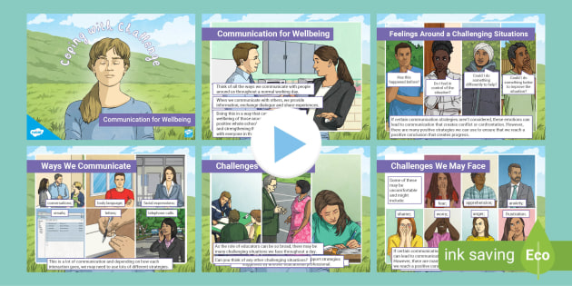 Communication for Wellbeing Coping with Challenge for Adults