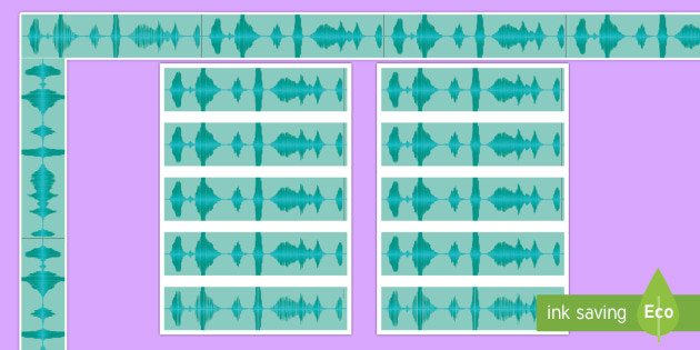 Audiology-Themed Display Borders (teacher made)