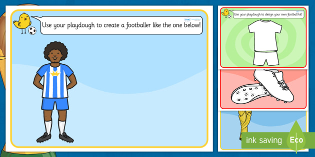 Football World Cup Playdough Mats (teacher made)