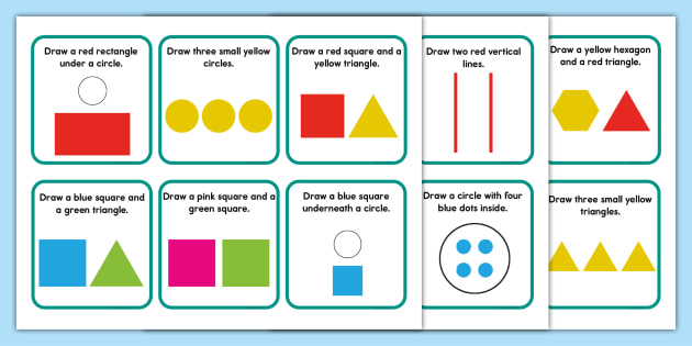 Secret Messages Auditory Memory Game Cards - Set Two