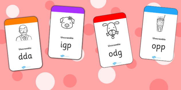 CVC Flashcards (teacher made)