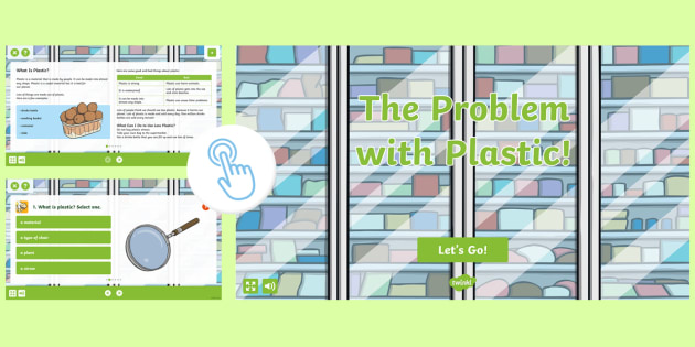 FREE! - What Is Plastic? Reading Comprehension | Twinkl Go!