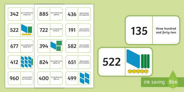 3-Digit Place Value Dominos
