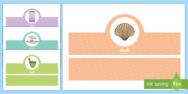 Beach Headband Oral Language Game (teacher made)