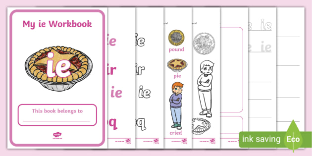 Phase 5 ie Grapheme Workbook (teacher made)